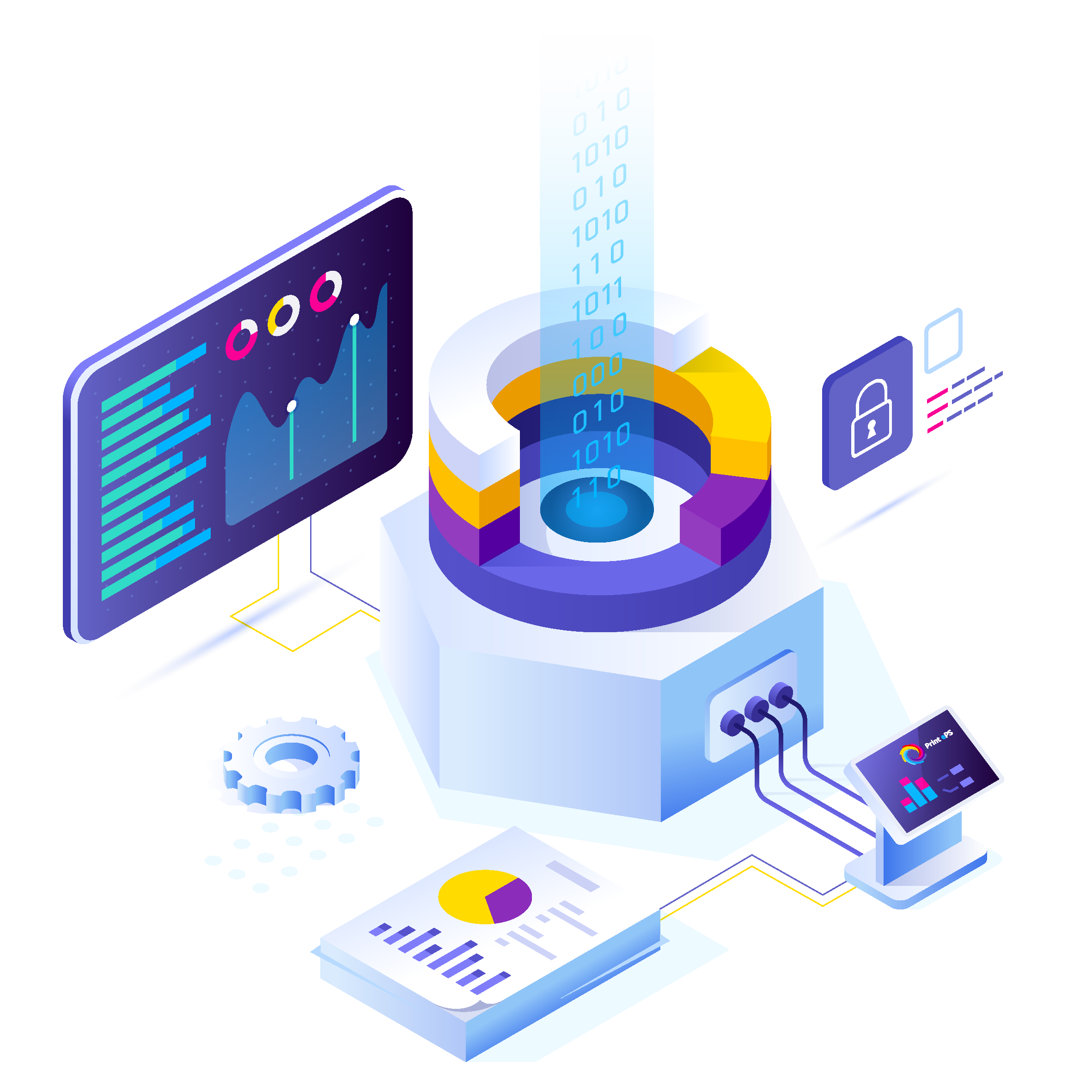 Shop Floor Print Data Collection Software - AutoCount 4D